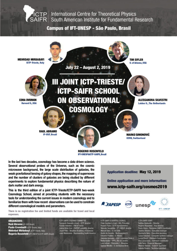 ICTP – SAIFR » III Joint ICTP-Trieste/ICTP-SAIFR School on ... ICTP – SAIFR » III Joint ICTP-Trieste/ICTP-SAIFR School on ...