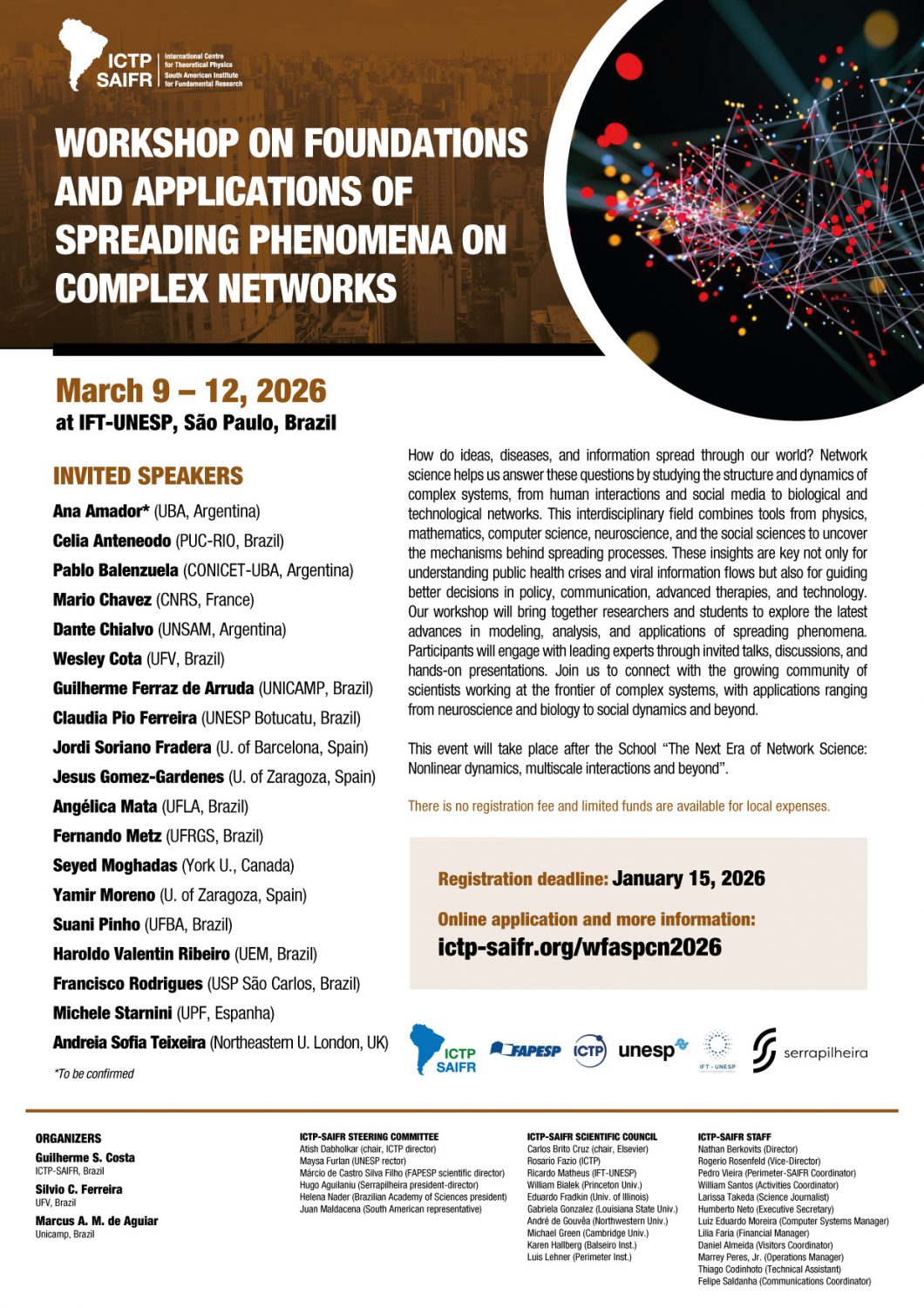 ICTP – SAIFR » Workshop on Foundations and Applications of Spreading ...